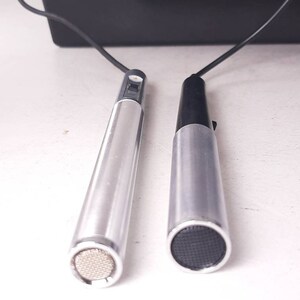 Vintage Realistic Electret Condenser Mic & Pro 100 Microphone With ...