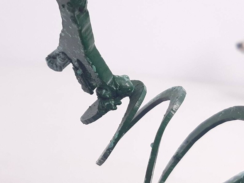 Metal Kinetic Sculpture of Dancing Frogs 10 Tall - Etsy