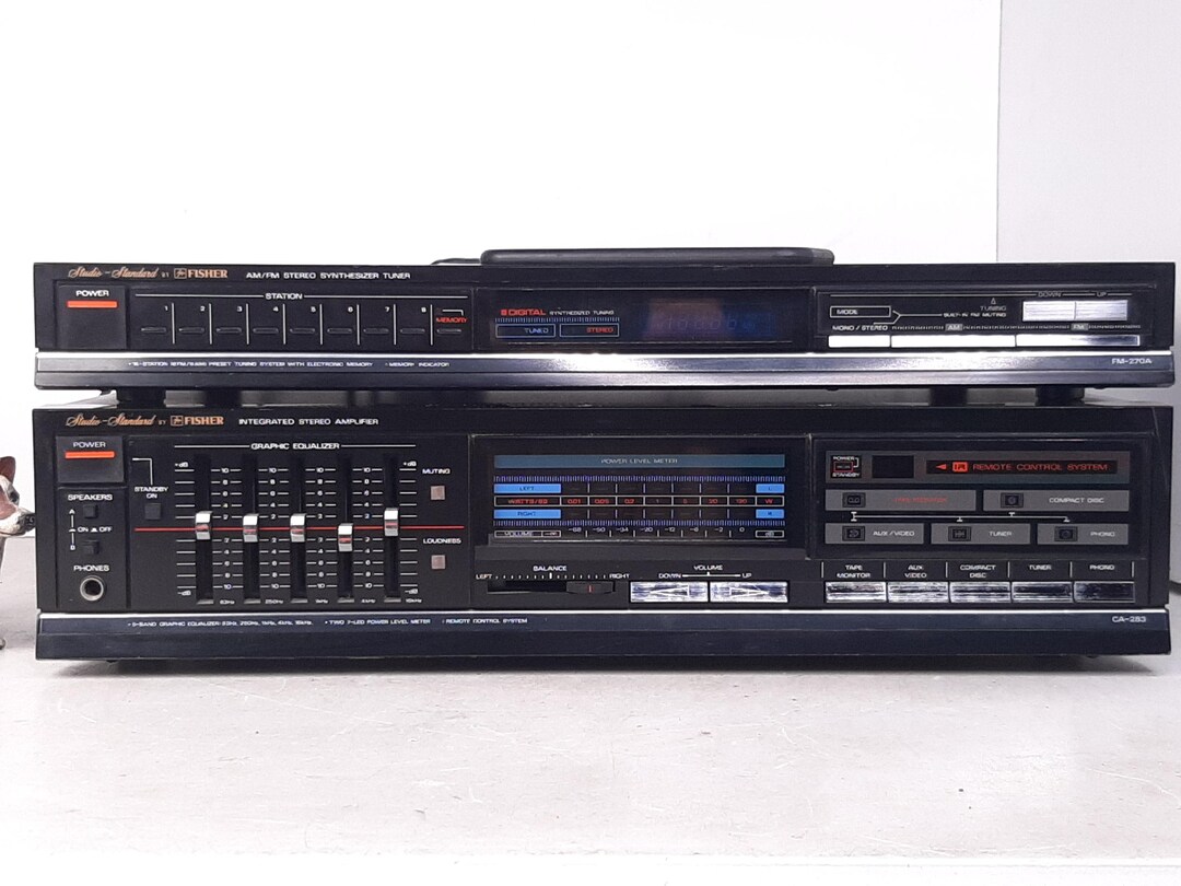Vintage Studio Standard by Fisher Model CA-283 Integrated Stereo ...
