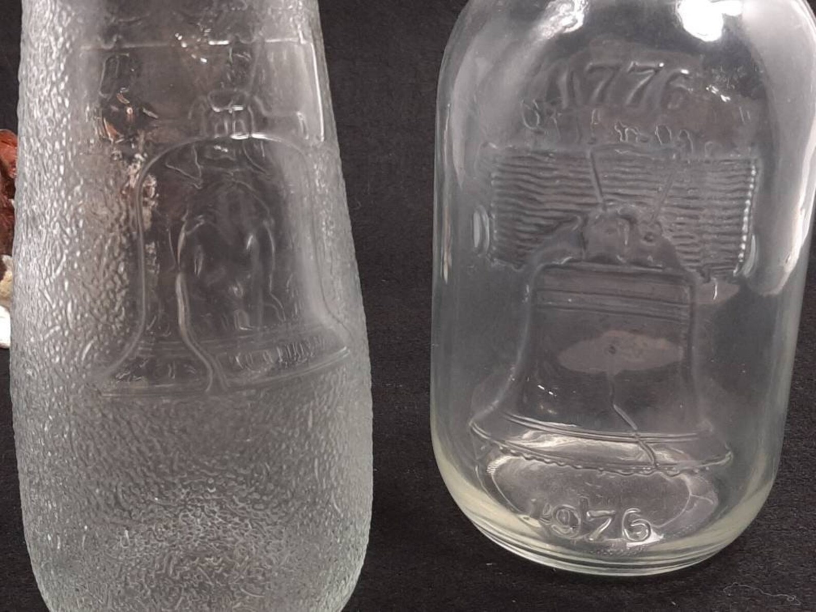 Vintage 1976 Liberty Bell Mason Jar-32oz and 1971 Limited Edition ...