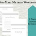 Konmari Method, Konmari Checklist, Marie Kondo Workbook, PDF Printable ...
