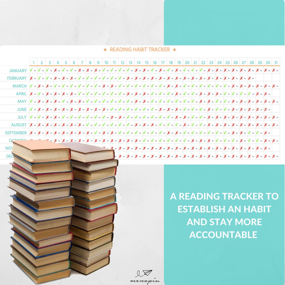 Book Collection Template, Books to Read Excel Template, Book Tracker ...