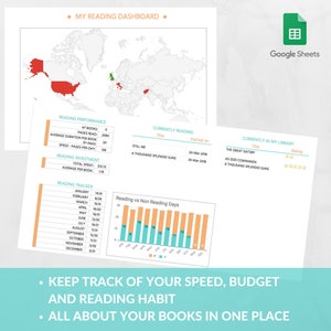 Book Collection Template, Books to Read Excel Template, Book Tracker ...