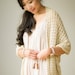 Calla Lily Cardigan Crochet Pattern - Etsy