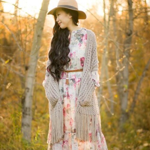 Calla Lily Cardigan Crochet Pattern - Etsy Canada