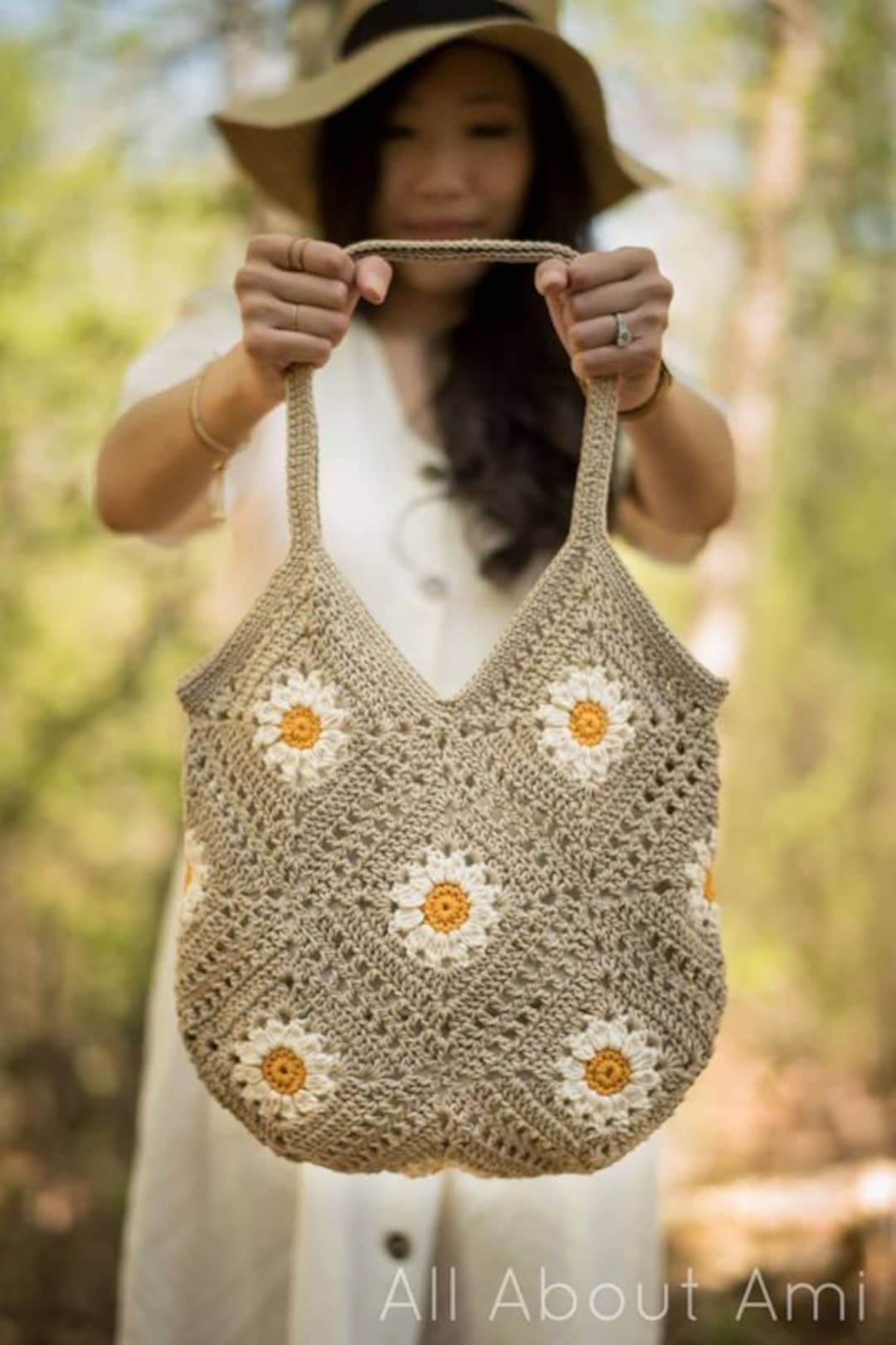 Breezy Days Daisy Bag Crochet Pattern - Etsy