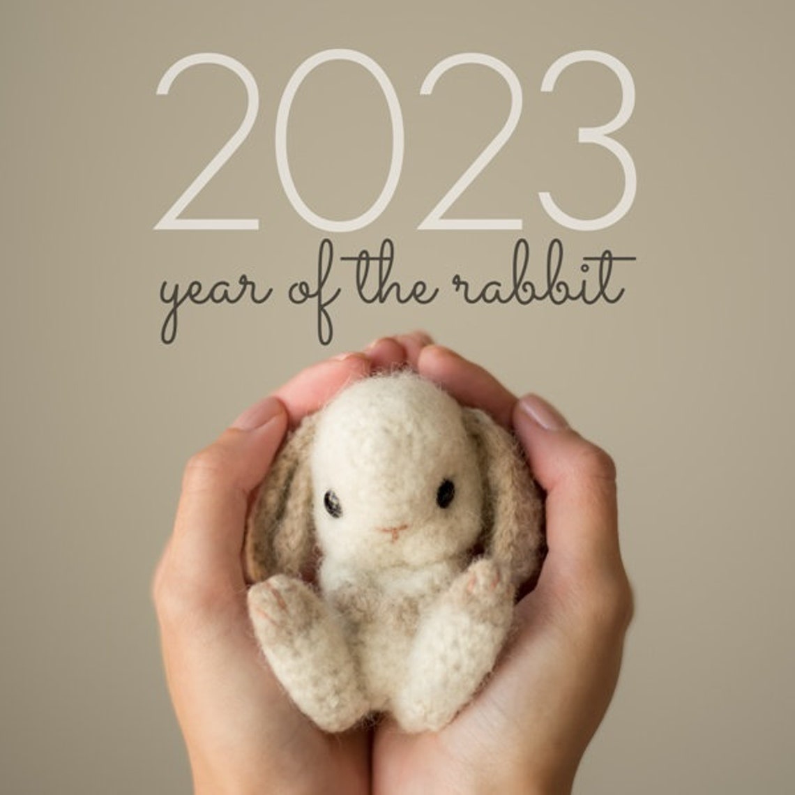 Chinese New Year Rabbit Crochet Pattern - Etsy