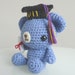 Graduation Teddy Crochet Pattern - Etsy