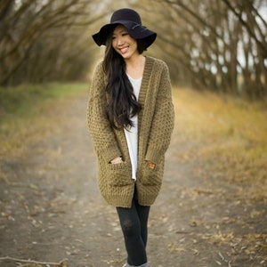 Dotty Cardigan Knit Pattern - Etsy