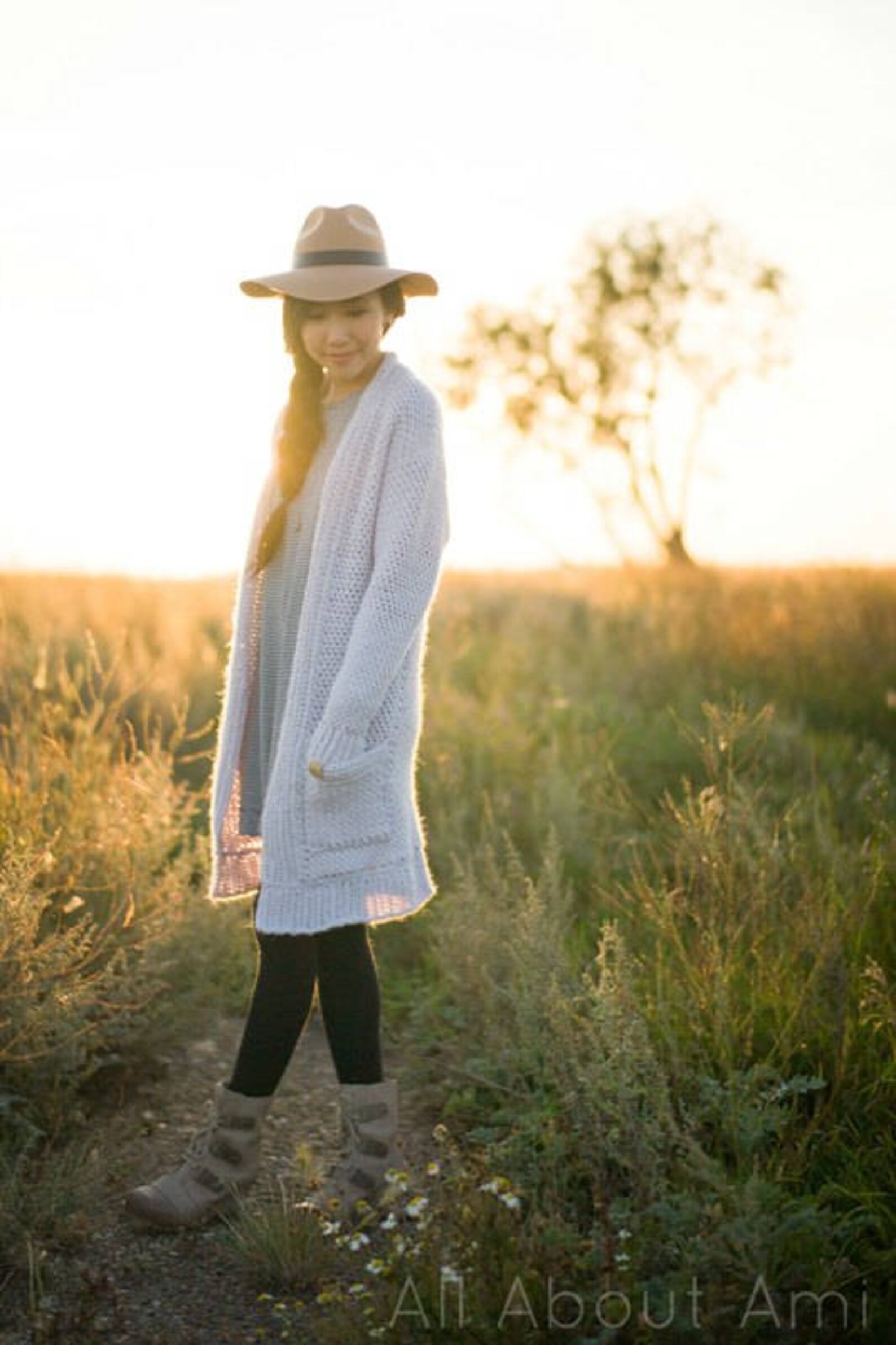 Granite Cardigan Crochet Pattern - Etsy