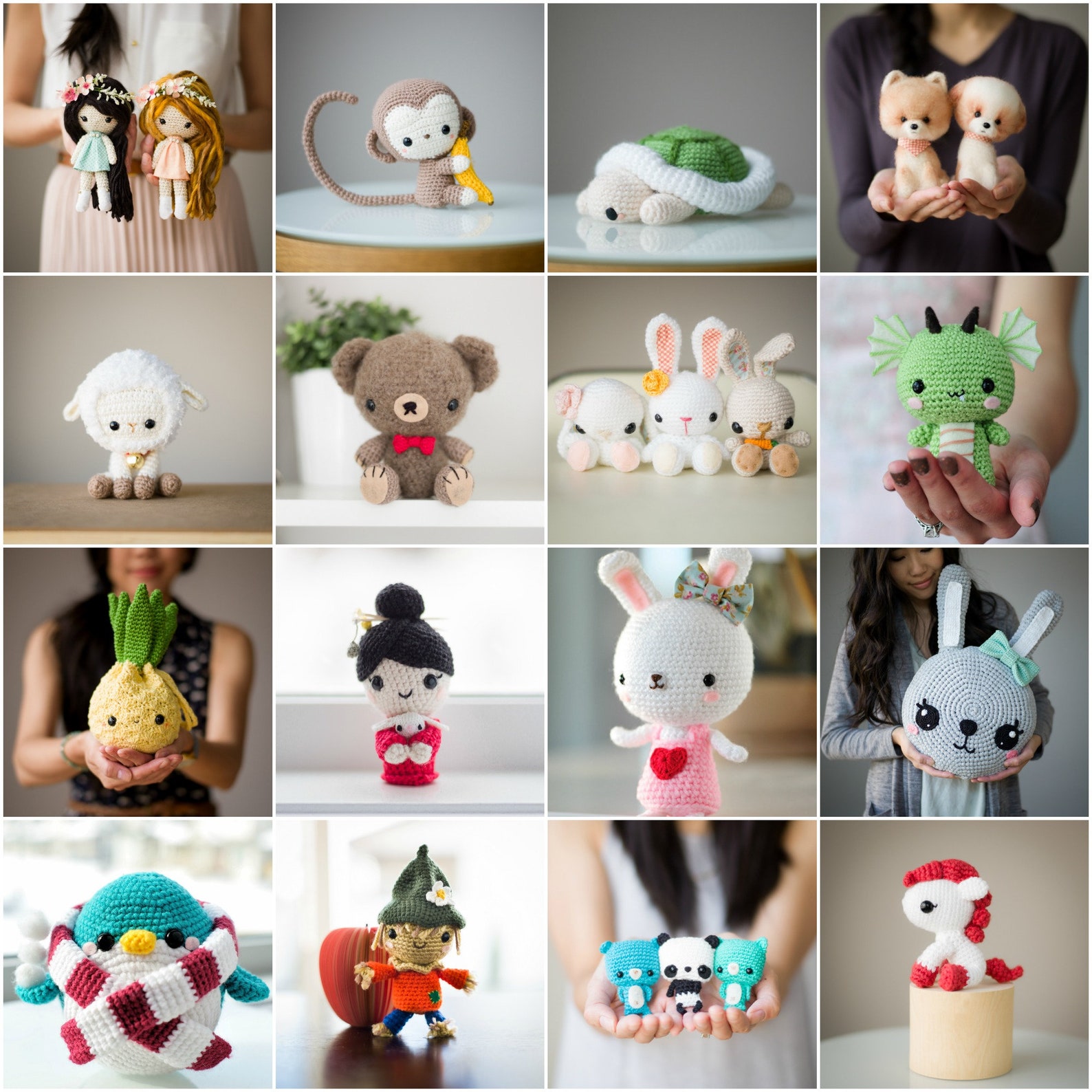 All About Ami Amigurumi PATTERN BUNDLE - Etsy