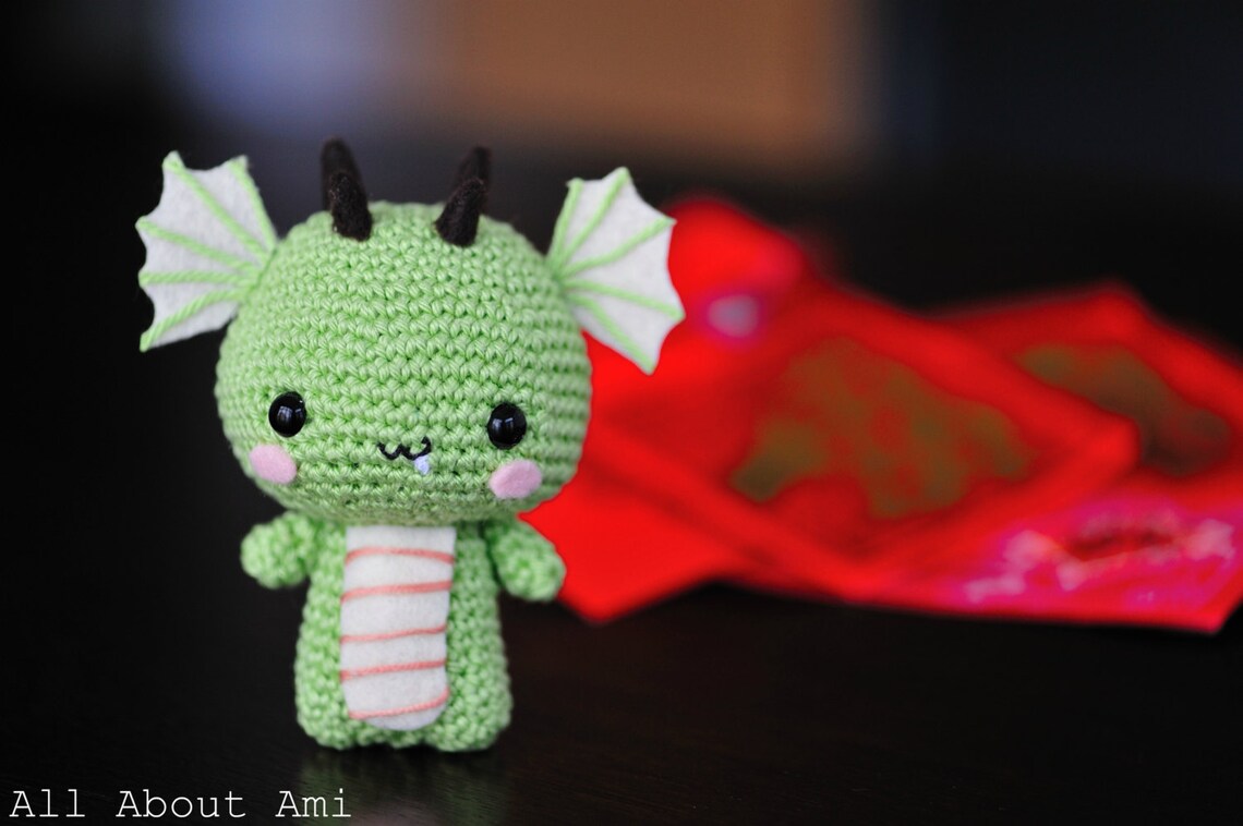 Chinese New Year Dragon Crochet Pattern - Etsy