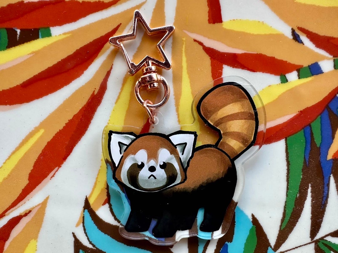 FFXIV Lesser Panda Minion Keychain Charm Accessory - Etsy