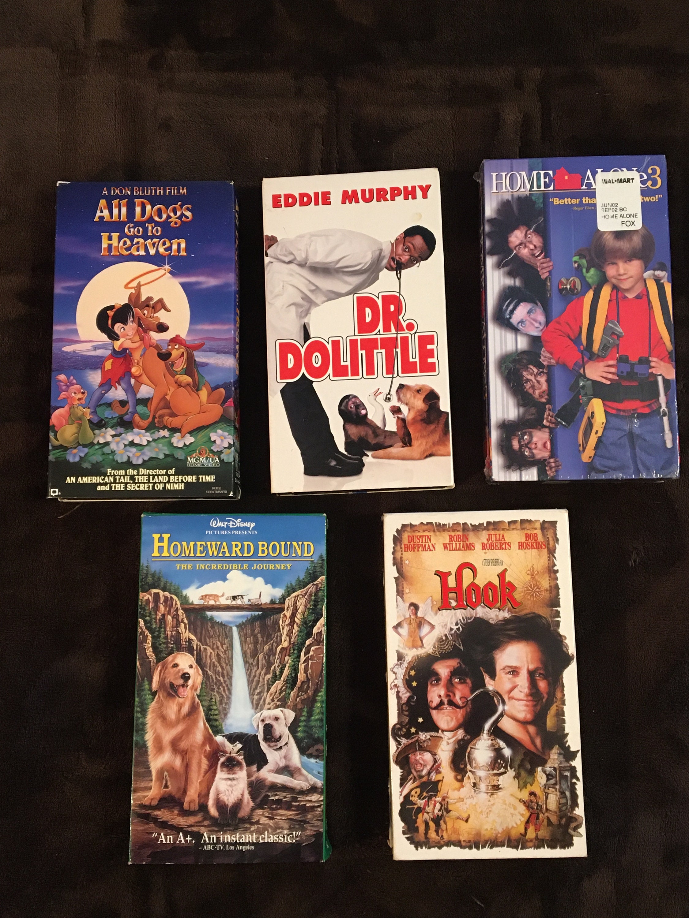 Lot of 5 Children Family VHS Movies Las imágenes muestran | Etsy