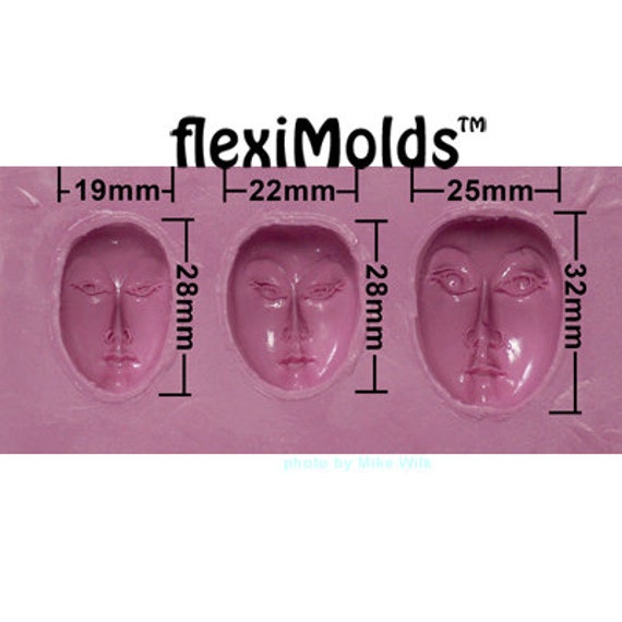 FlexiMold™ Faces Set 2 | Etsy
