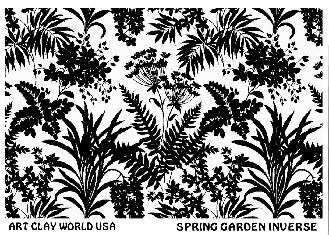 Flexistamp Spring Garden Inverse - Etsy