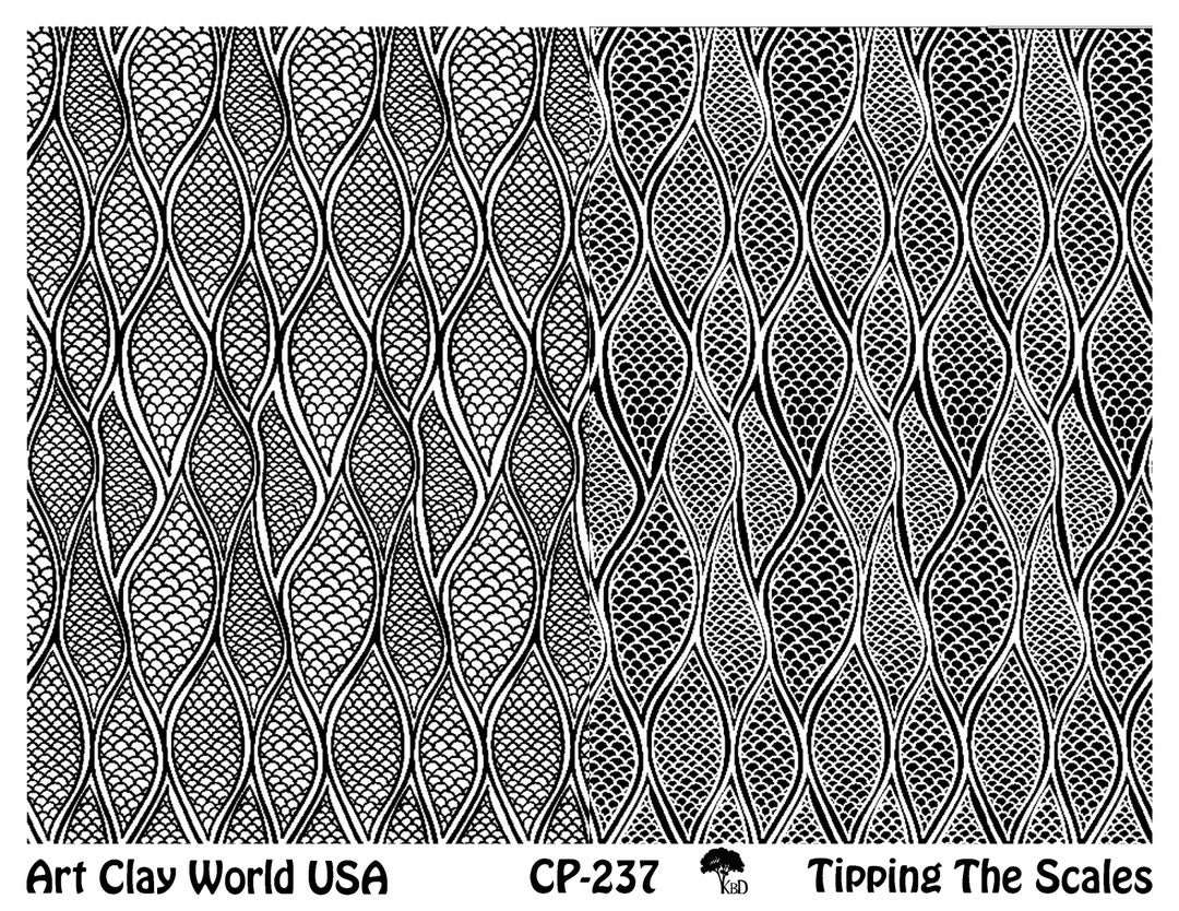 Low Relief Texture Tipping the Scales - Etsy