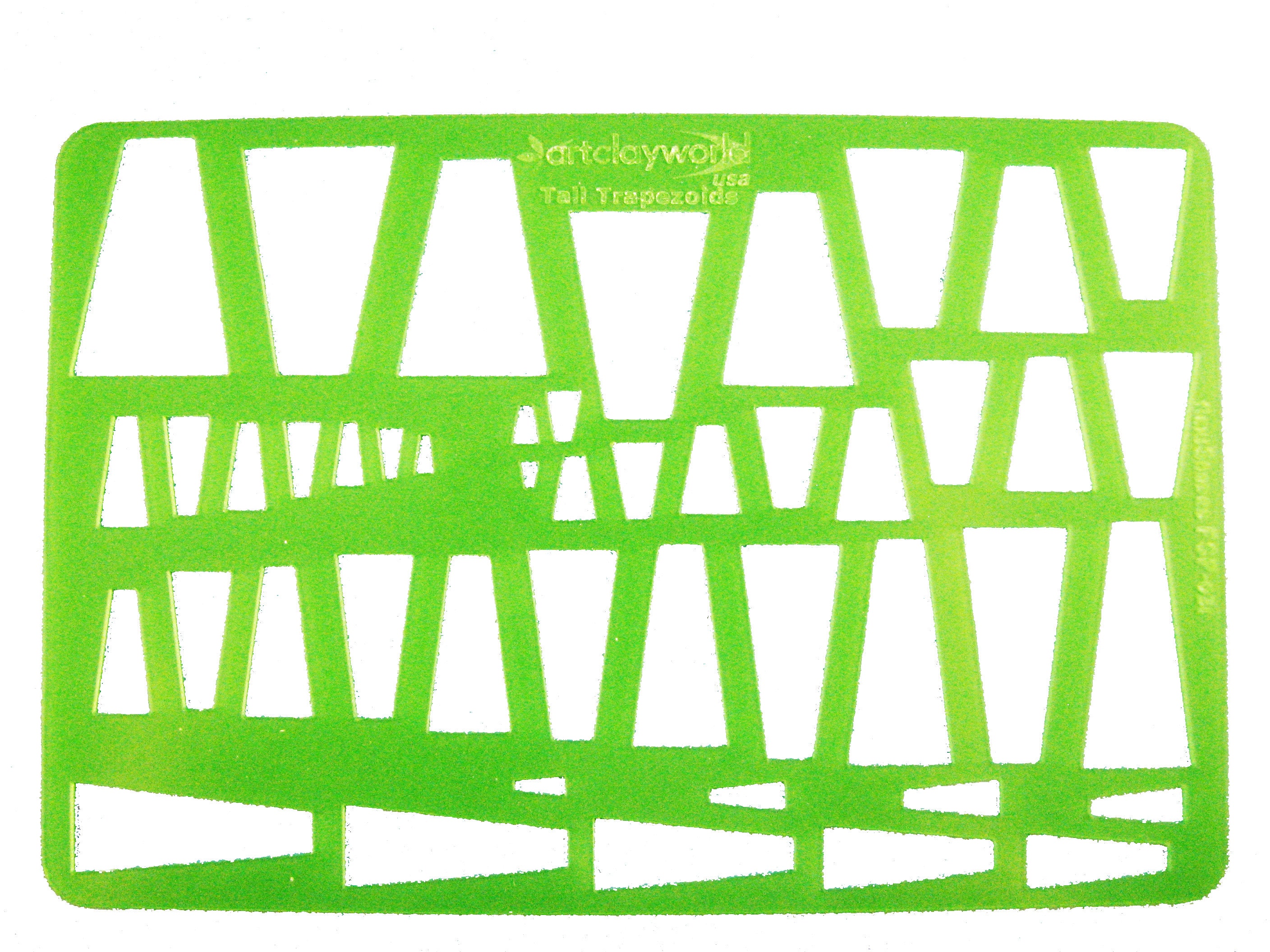 Flexishape Tall Trapezoids Template - Etsy