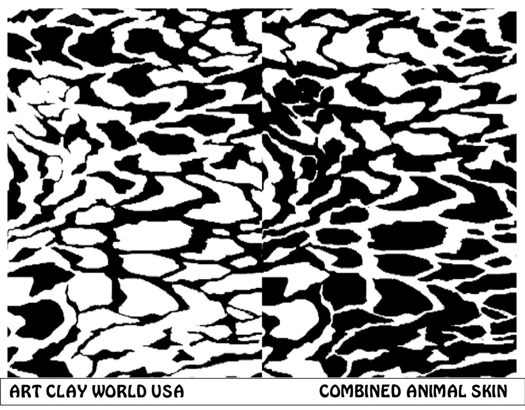 Low Relief Texture Combined Animal Skin - Etsy