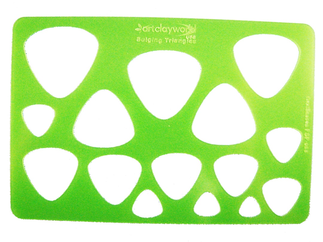 Flexishape Bulging Triangles Template - Etsy
