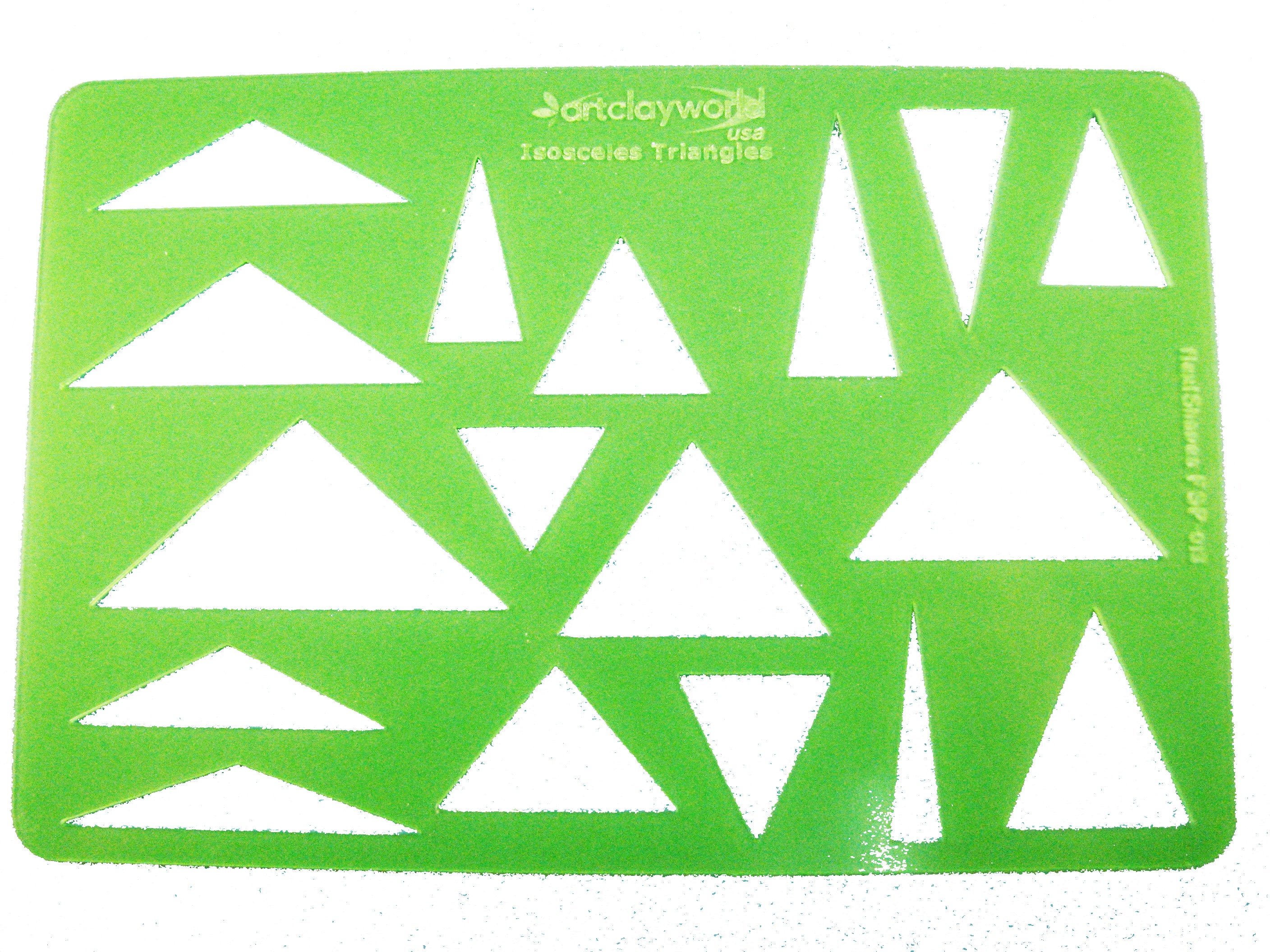 Flexishape Isosceles Triangles Template - Etsy