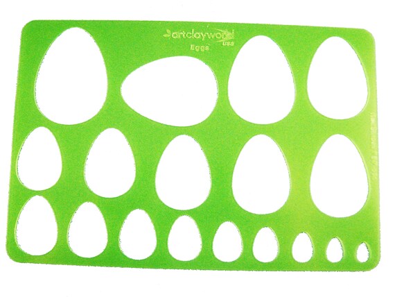 Flexishape Eggs Template | Etsy