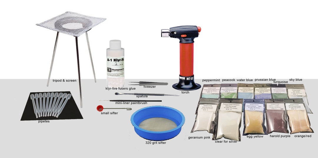 Torch Enameling Kit - Etsy