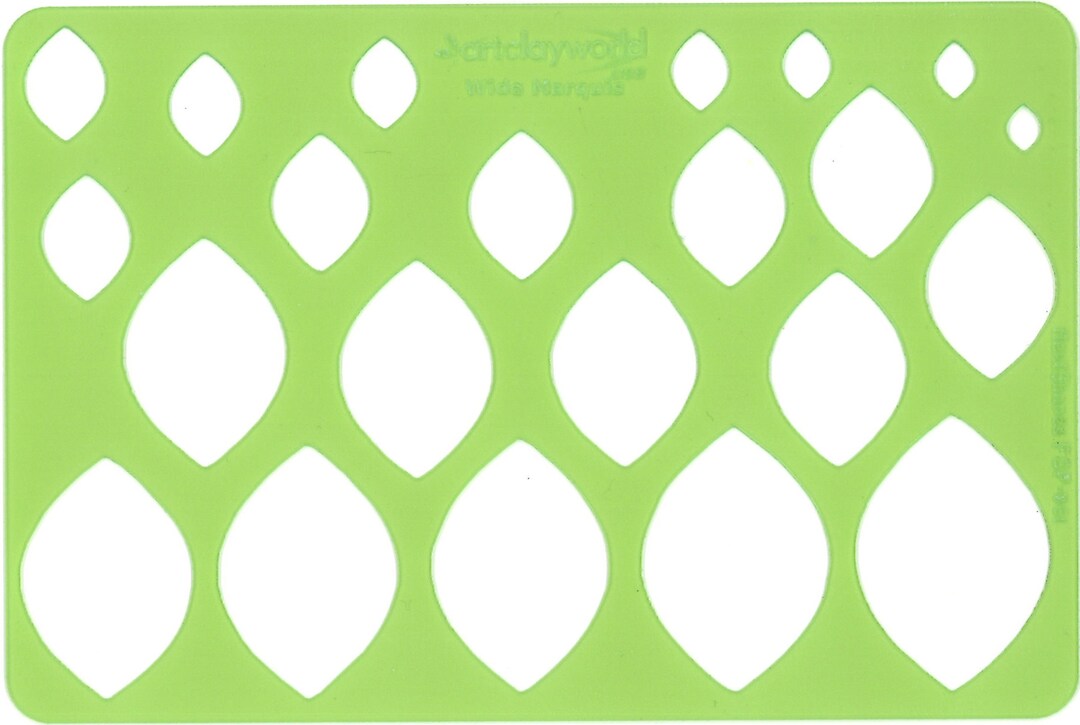 Flexishape Wide Marquis Template - Etsy