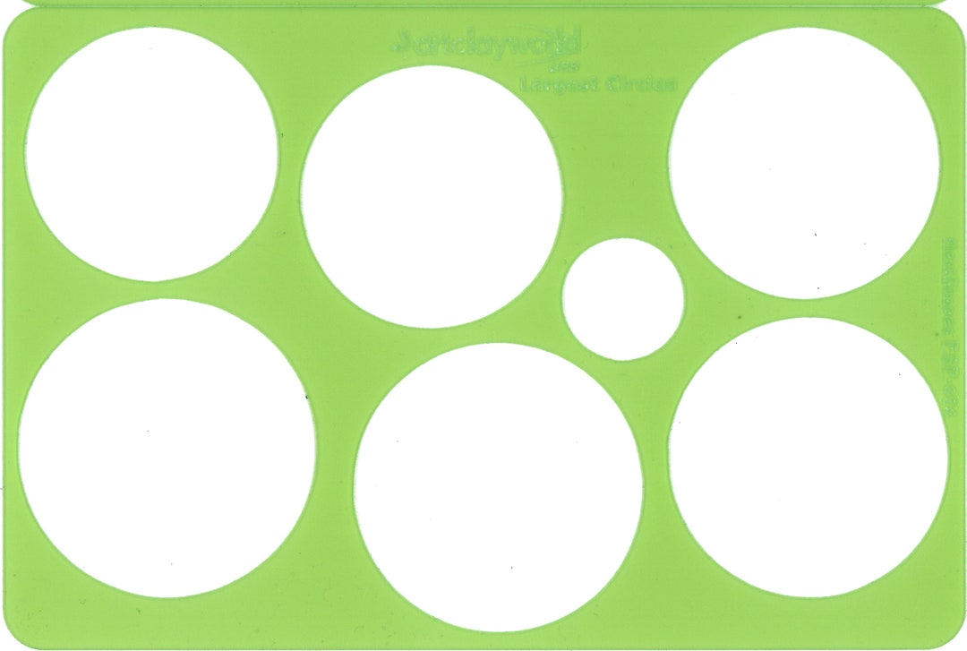 Flexishape Largest Circles Template - Etsy