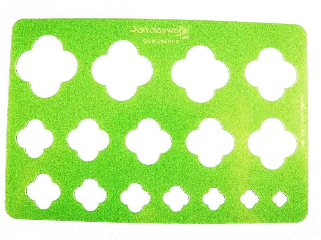 Flexishape Quatrefoils Template - Etsy