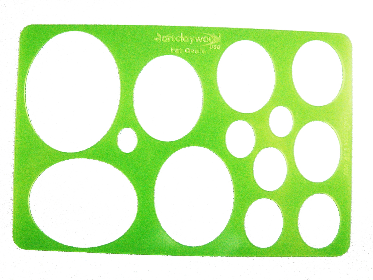 Flexishape Fat Ovals Template - Etsy