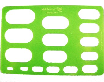 Flexishape Bulging Teardrops Template - Etsy