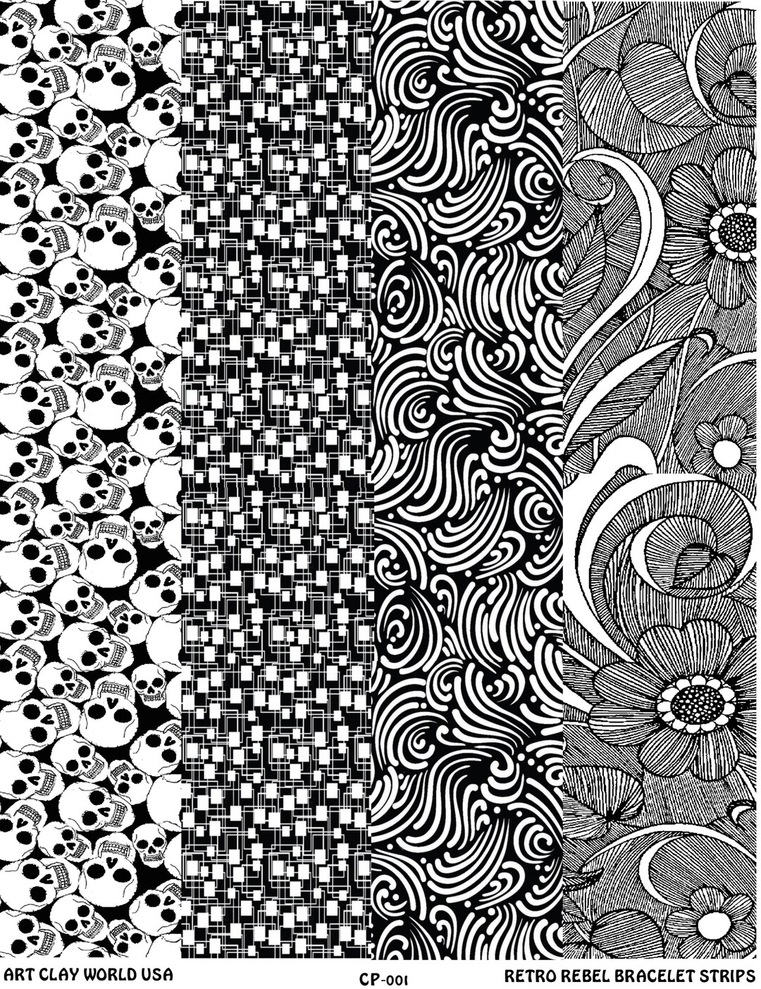 Low Relief Texture Full Length Retro Rebel - Etsy