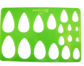 Flexishape Bulging Teardrops Template - Etsy