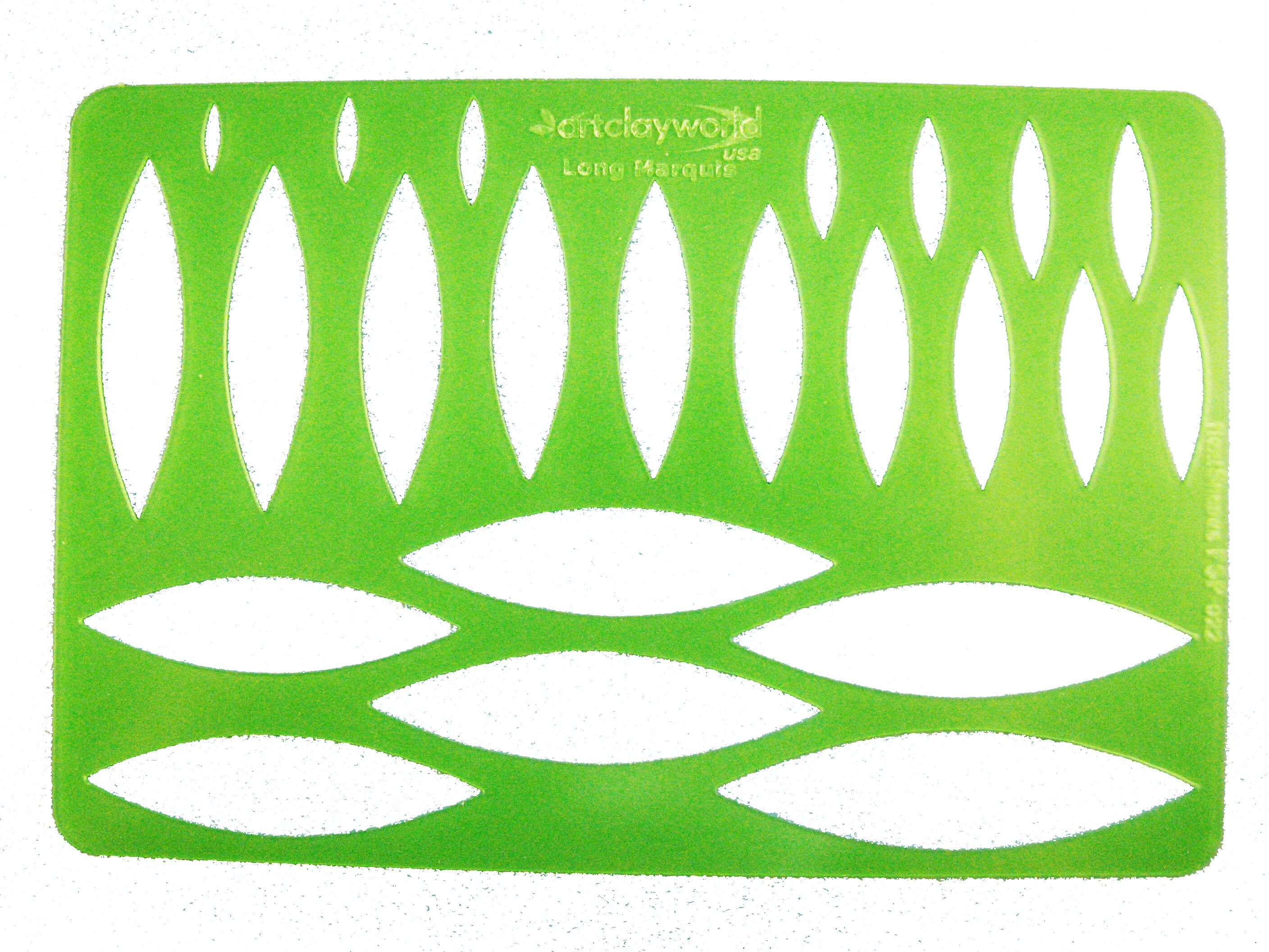 Flexishape Long Marquis Template - Etsy