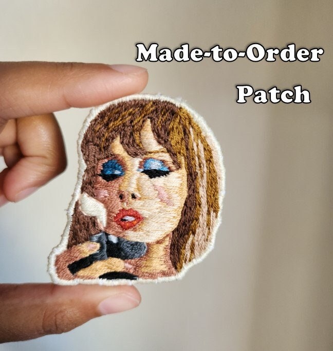 CUSTOM Hand Embroidered Patch Made to Order Personal Handmade - Etsy
