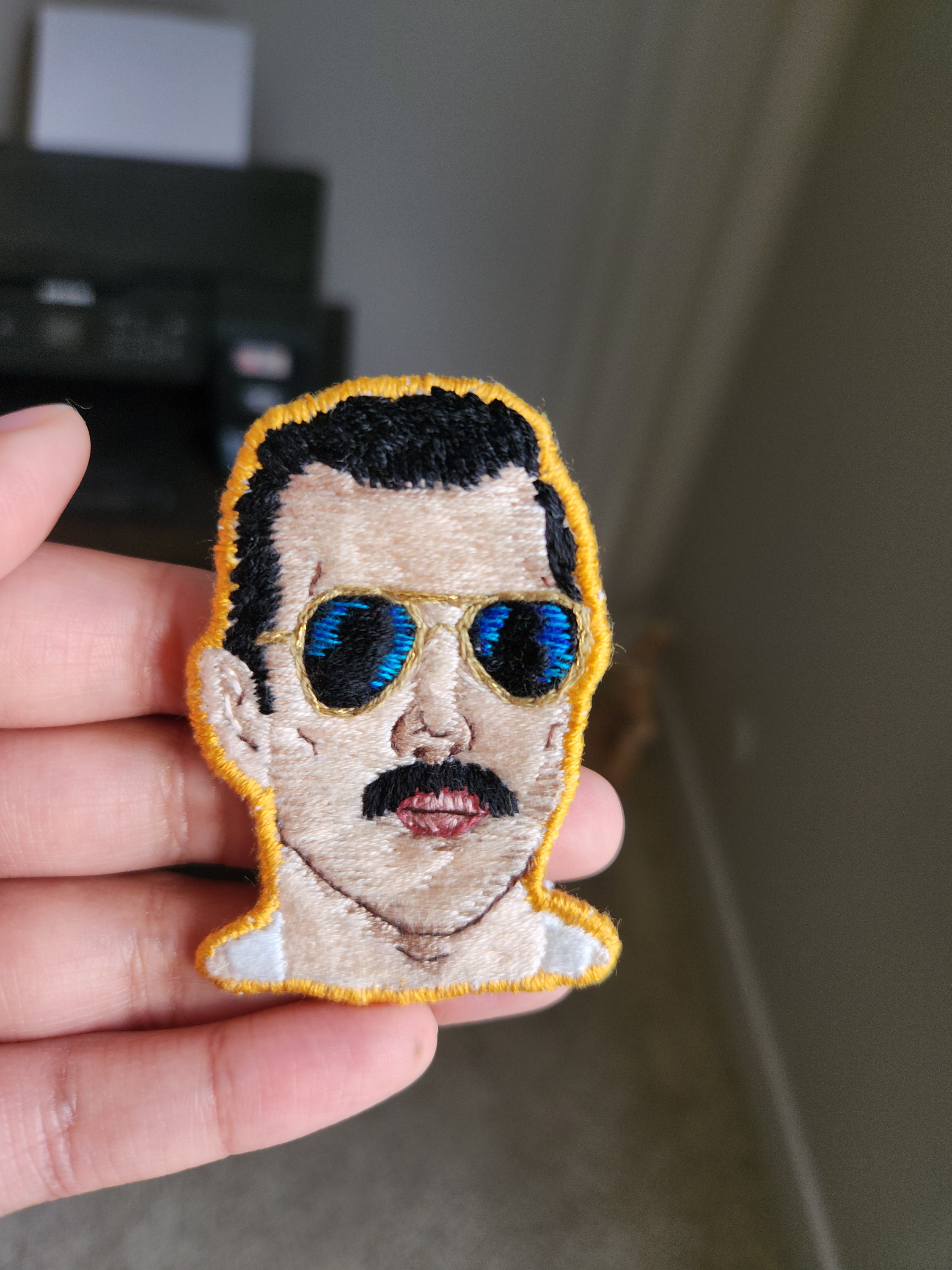 Freddie Singer Patch, 70s 80s Classic Rock Music Band Patches Queen for ...