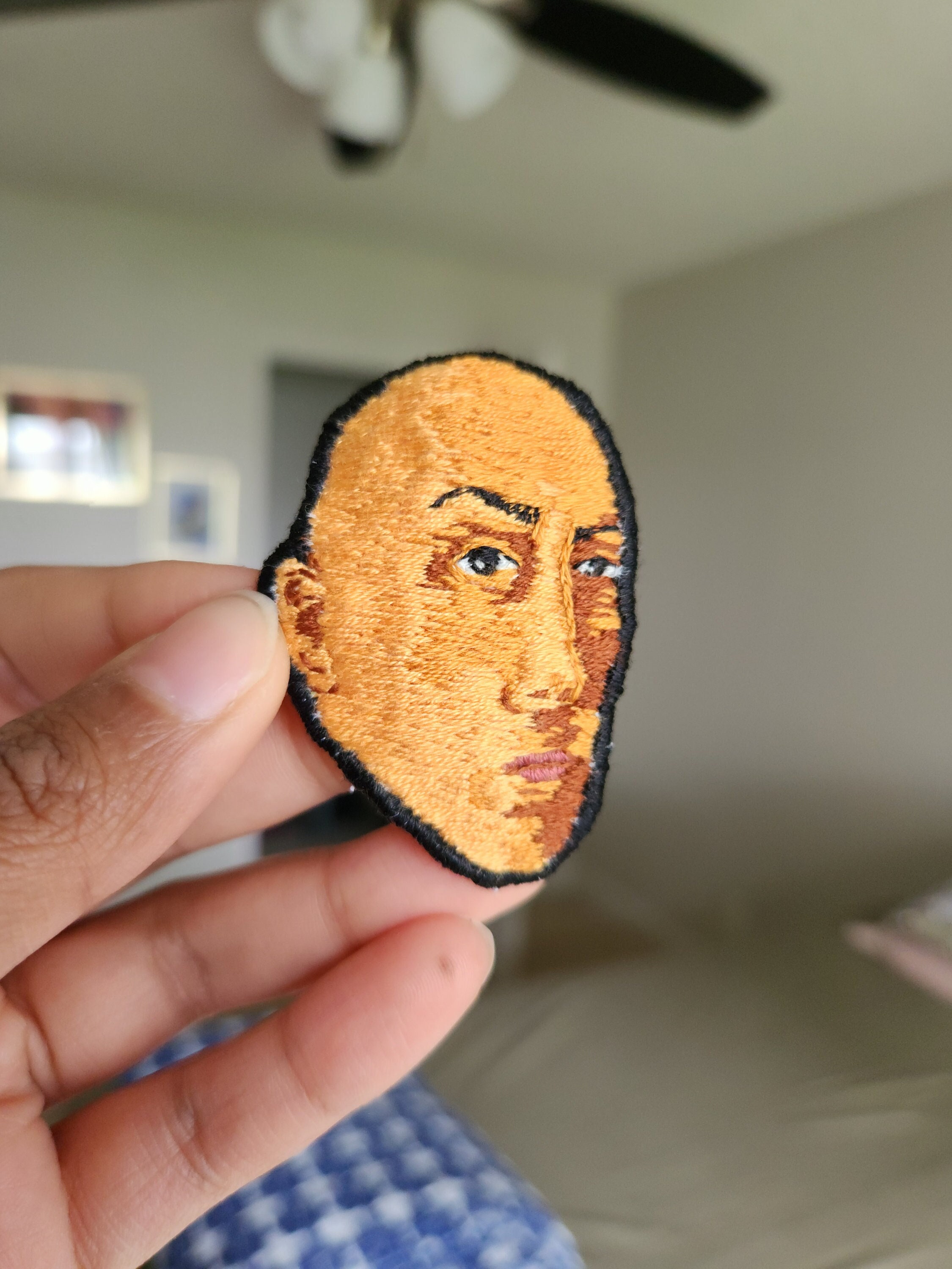 Dwayne Johnson Iron on Patch, the Rock Wrestling Wrestler Hand ...