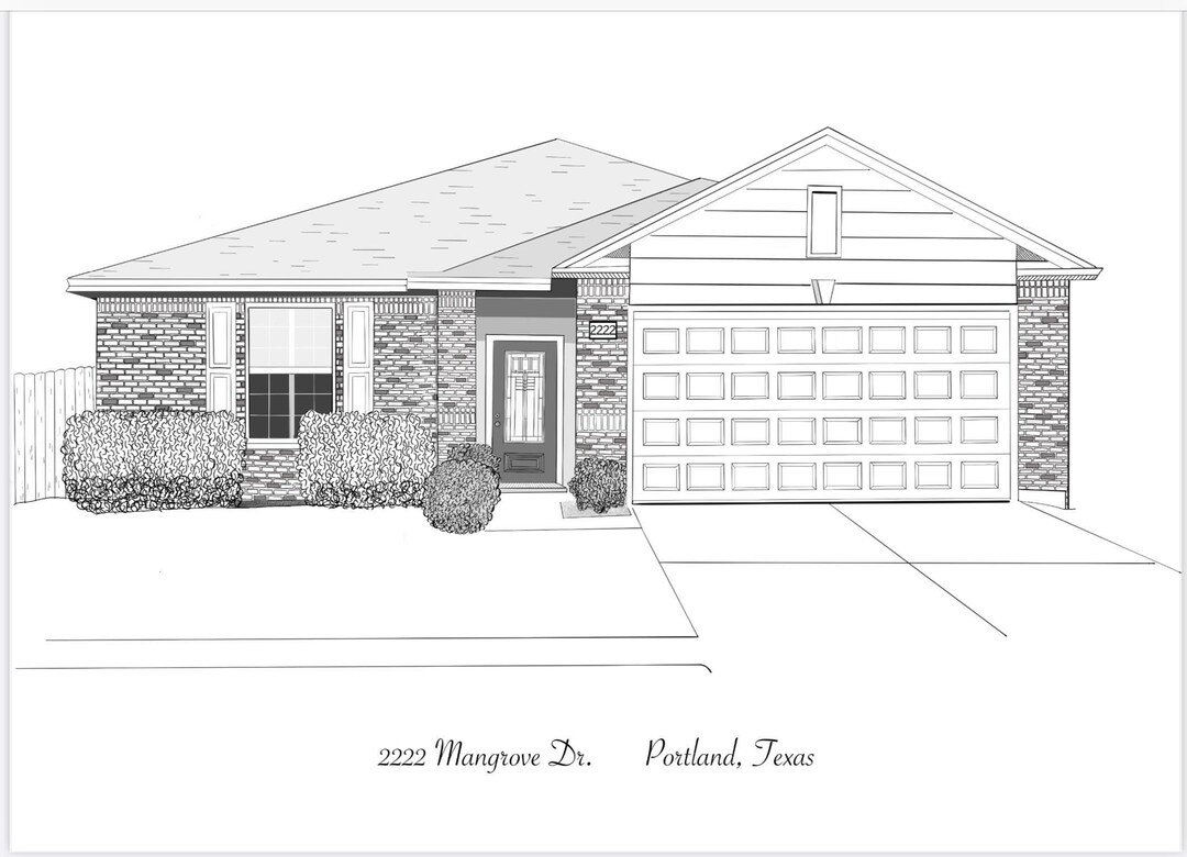 House Portrait - Realistic - Hand Drawn Digital - Etsy