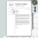 Teacher Resume Template for Word & Pages | Teacher CV Template ...