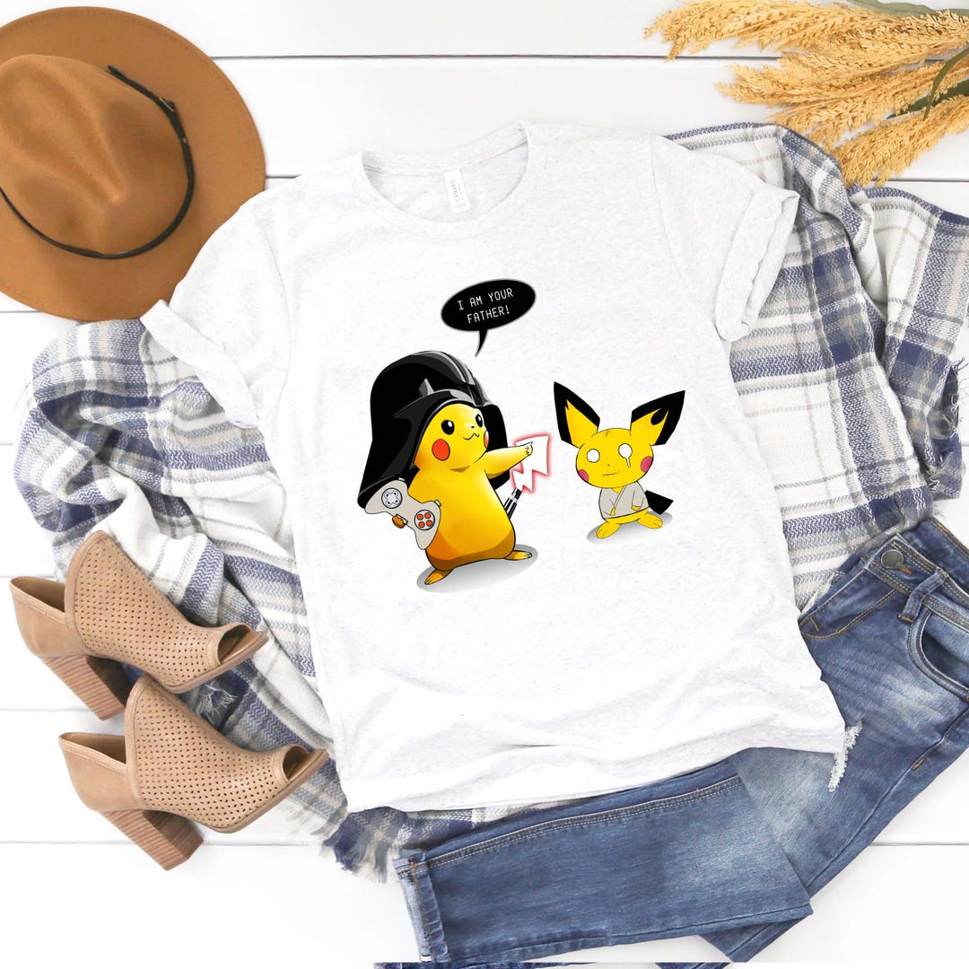 I Am Your Father Png, Pikachu Darth Vader Father’s Day Png, Funny ...