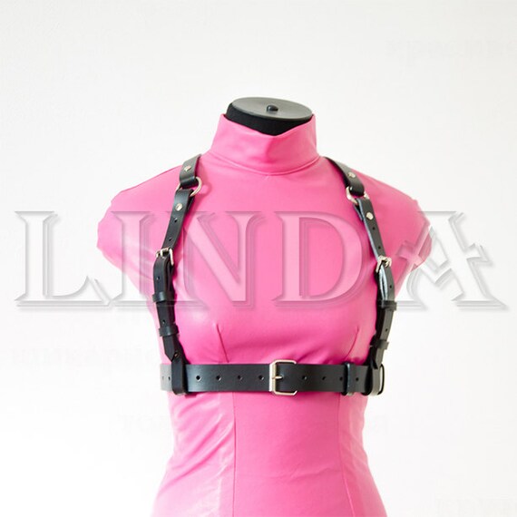 Harness Leather Harness Women Leather Harness Leather Body Etsy