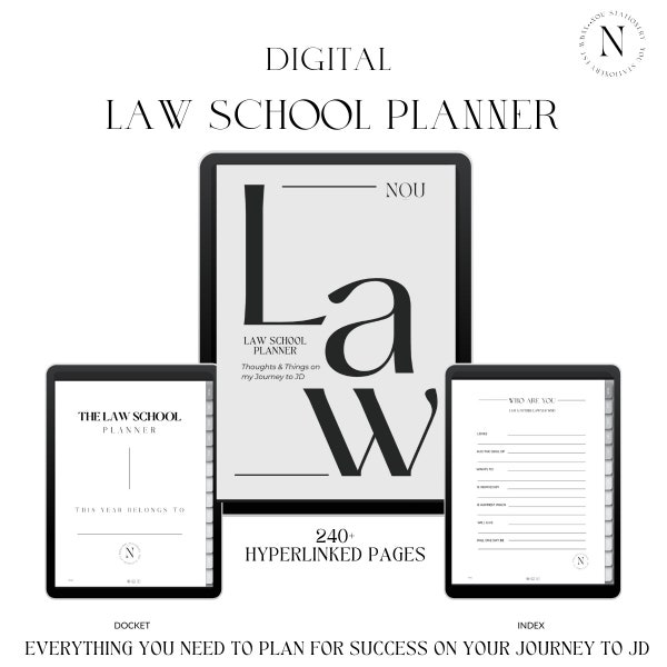 Law School Notes Pdf - Etsy