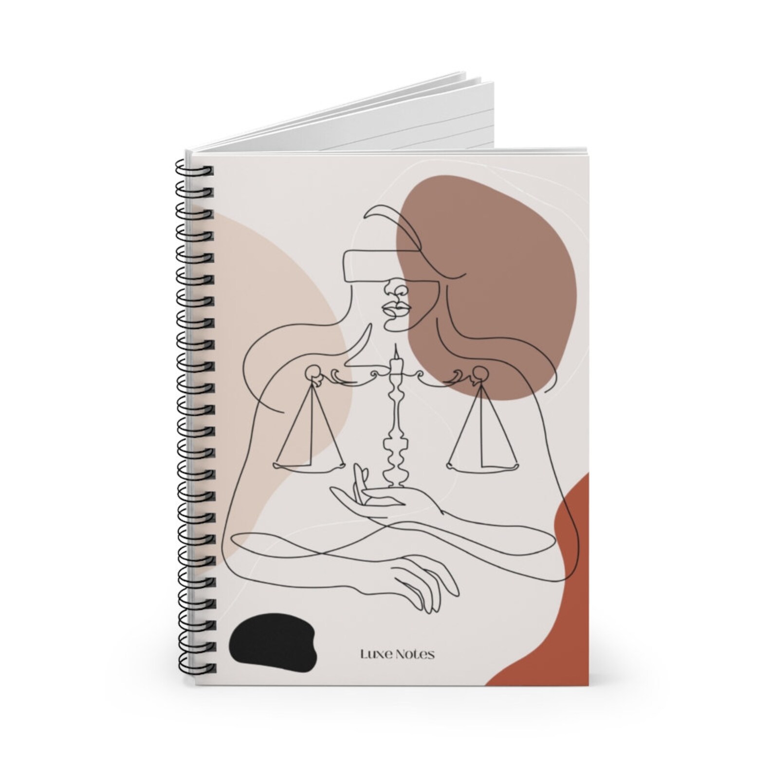 Spiral Notebook - Ruled Line - Etsy