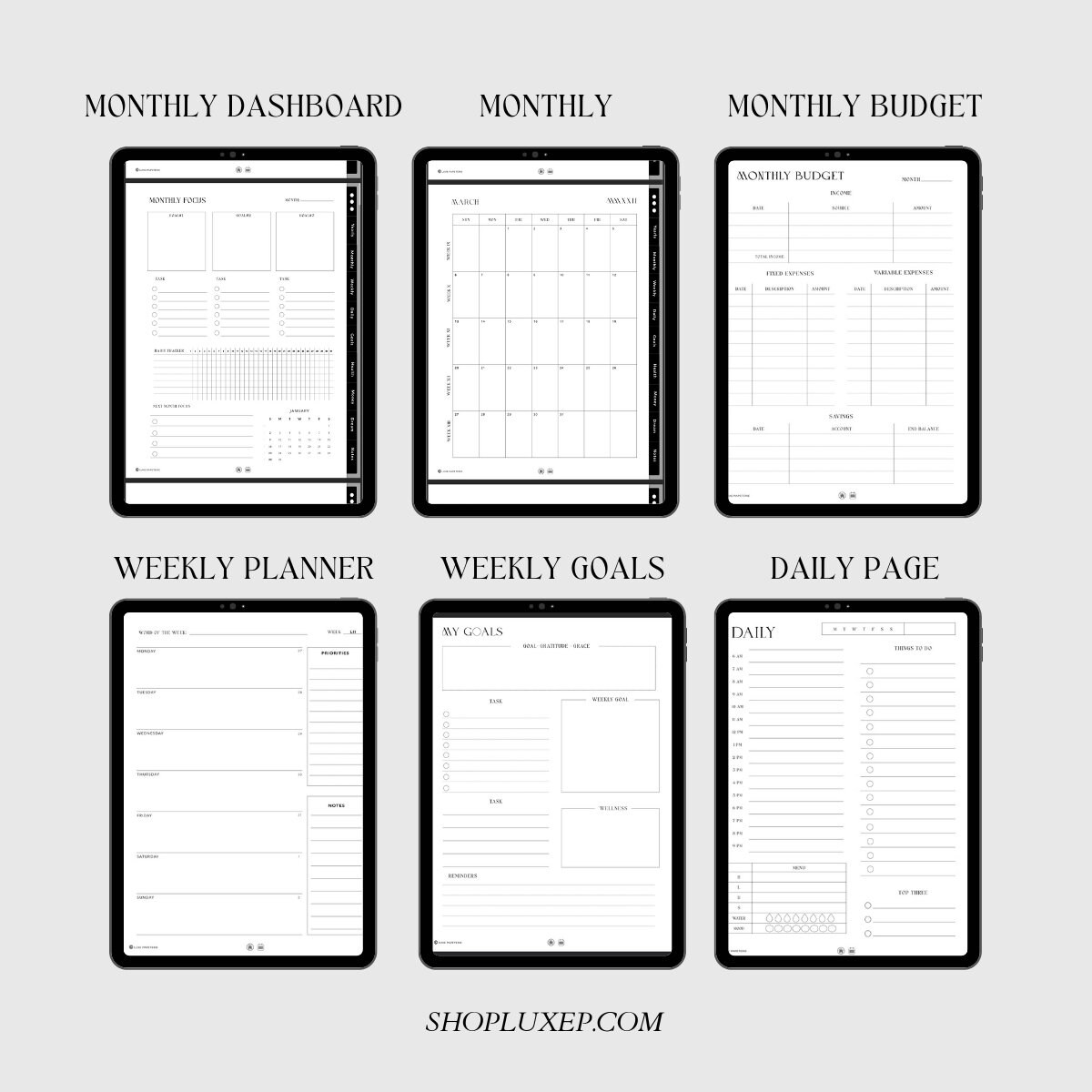 2023 Digital Lifestyle Planner | Modern Planner | iPad Daily Planning ...