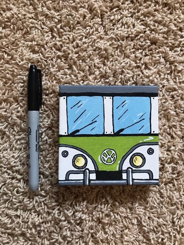 VW Van Painting - Etsy