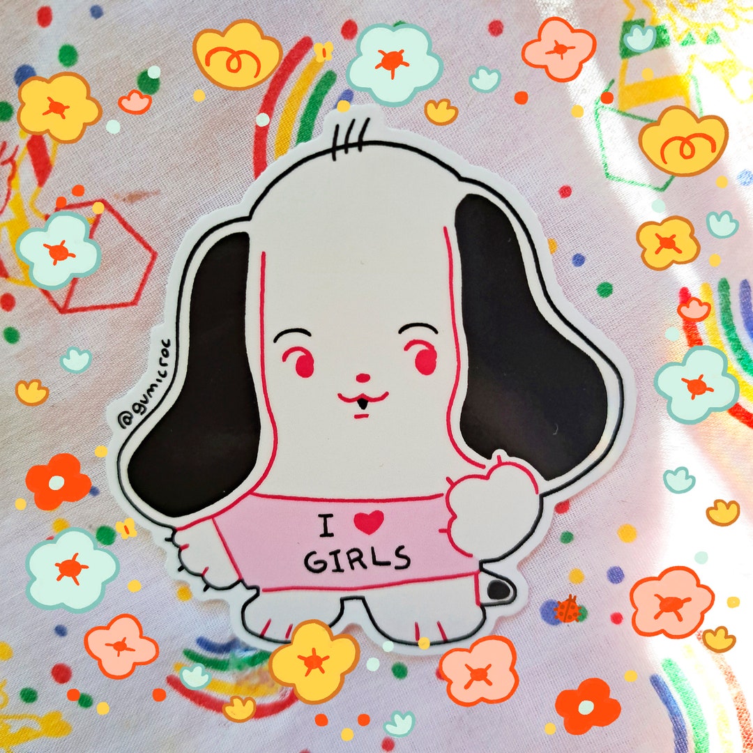 I Heart Girls Vinyl Sticker - Etsy