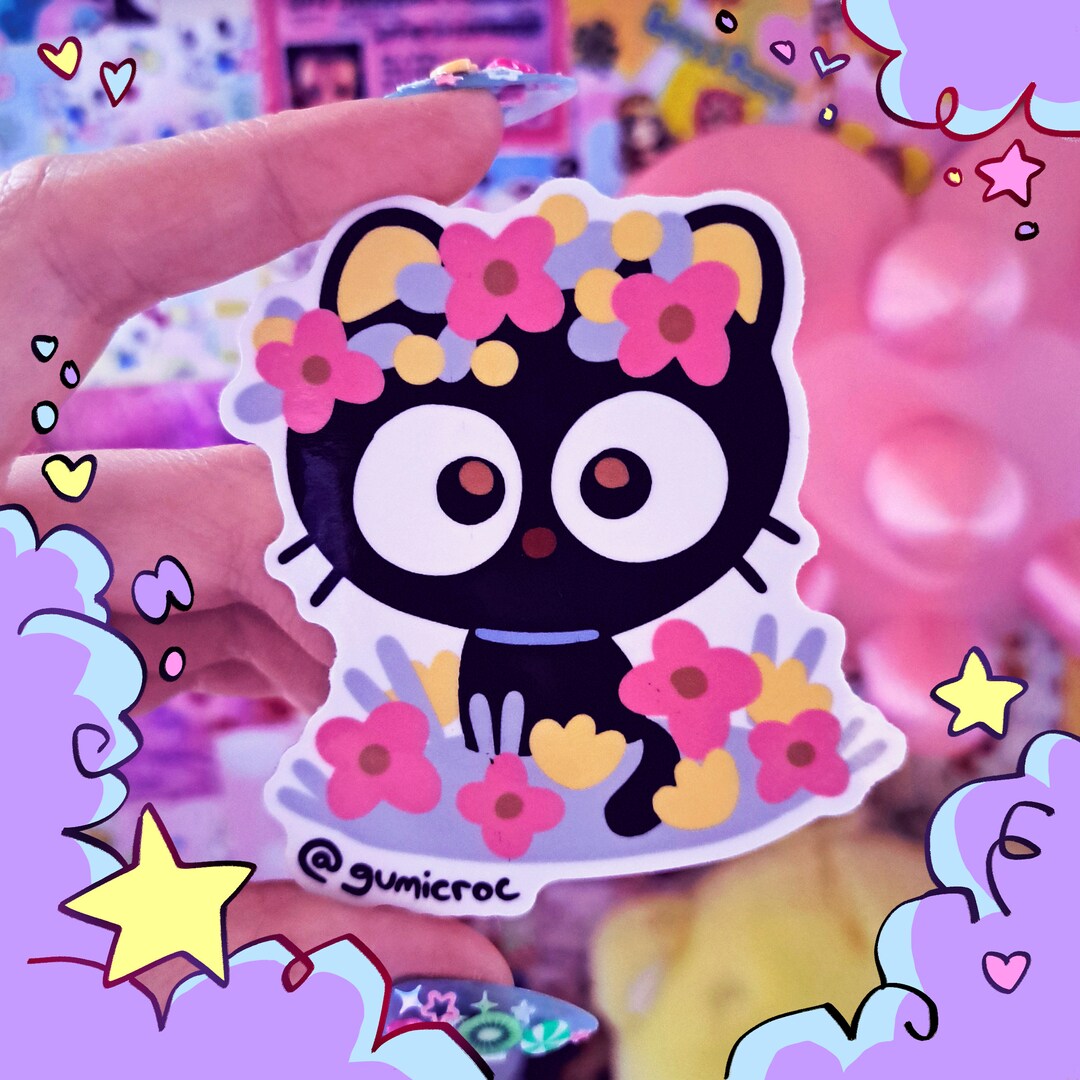 The Sweetest Chococat Ever :3 Vinyl Sticker - Etsy