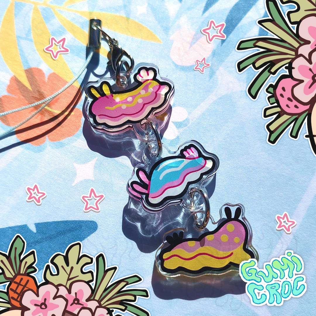 Umi No Tomodachi Sea Slug Triple Charm - Etsy