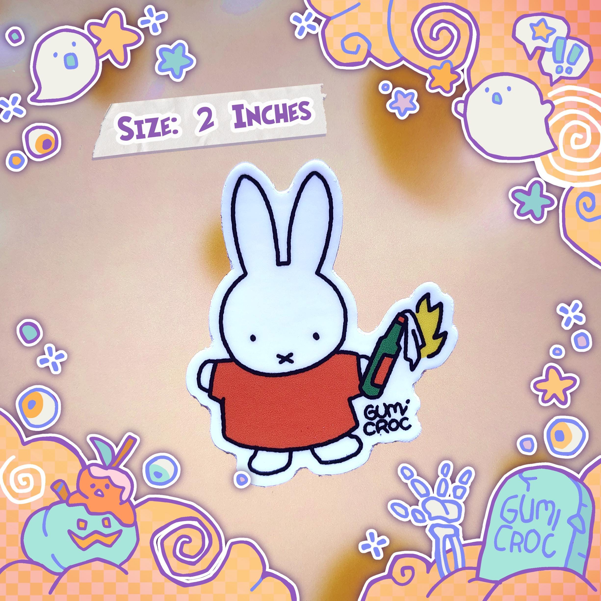 Miffy's Day Out Set of 5 Stickers - 2 INCH Matte Vinyl Stickers - Etsy